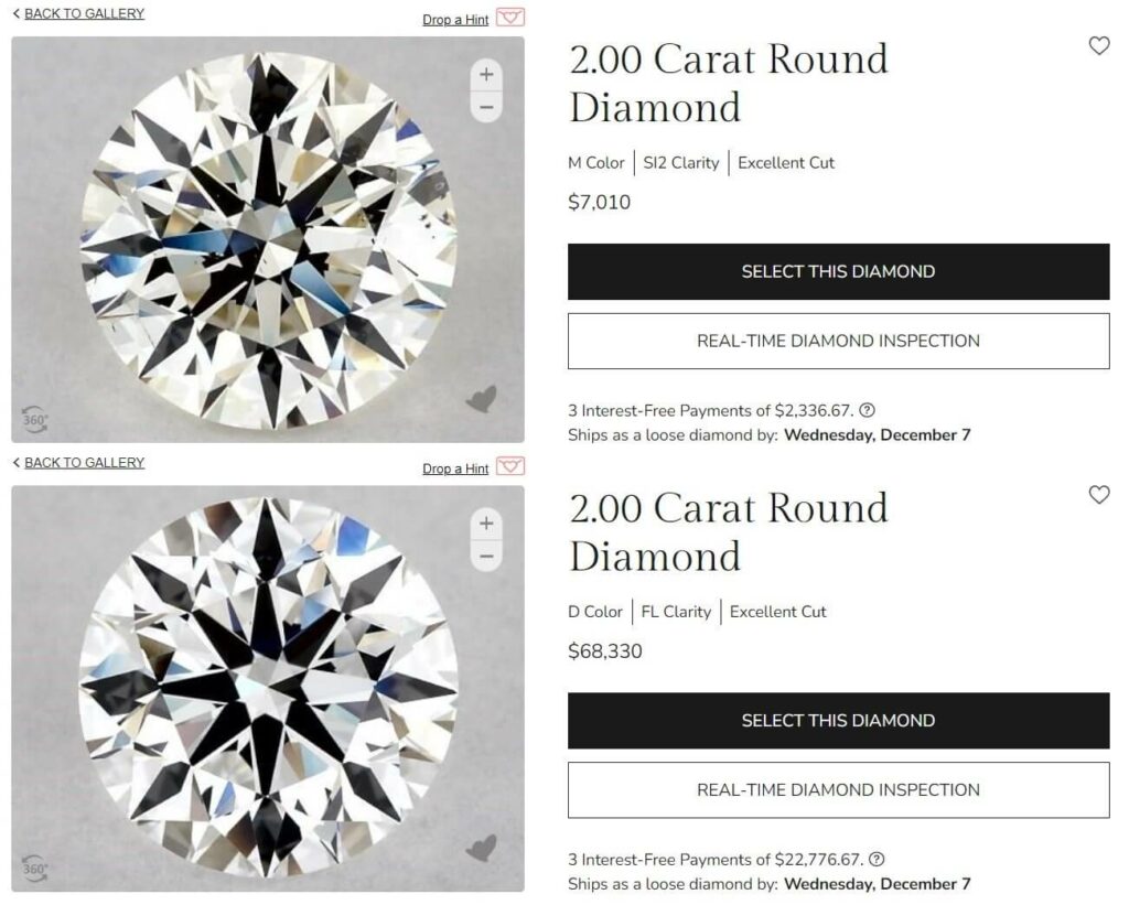 Diamond Price Per 1 Gram & 1 Carat: How Much is a Diamond Worth?