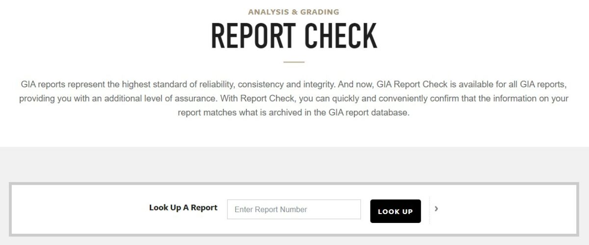 GIA Certificate Lookup: How to Verify & Lookup a GIA Report ...