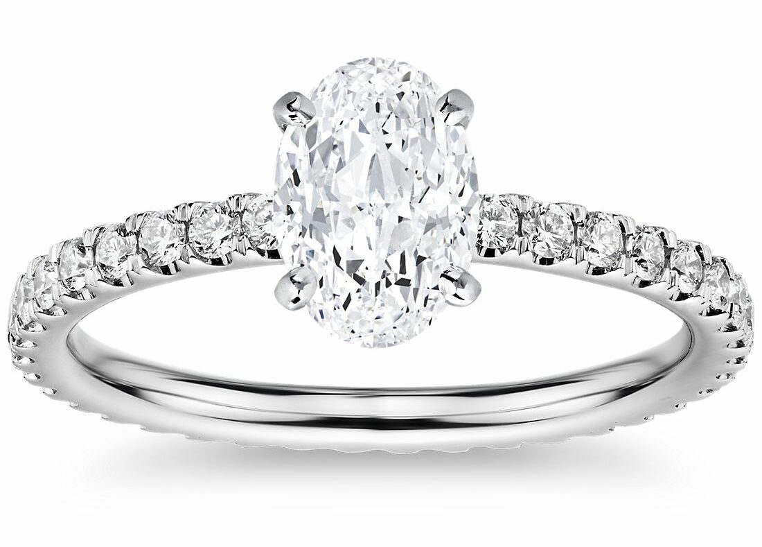 17 Beautiful & Popular Oval Cut Engagement Rings - 2024 Collection