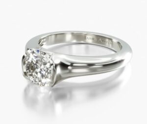 Diamond Carat Sizes Chart: Actual Size on Hand Fingers - Selecting A ...